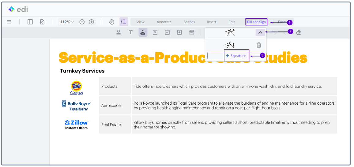 How to create a signature? – Edi